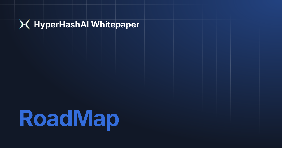 RoadMap | HyperHashAI Whitepaper